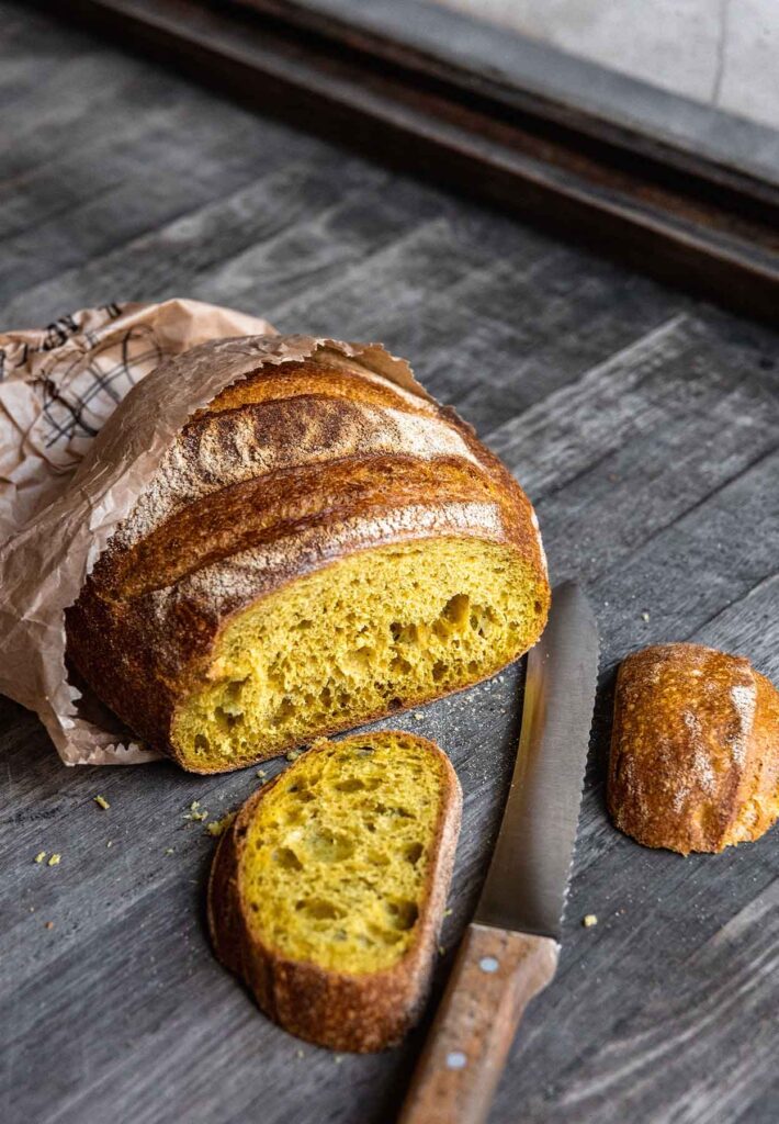 The Golden Loaf: Turmeric & Pepper Sourdough – Bourke Street Bakery